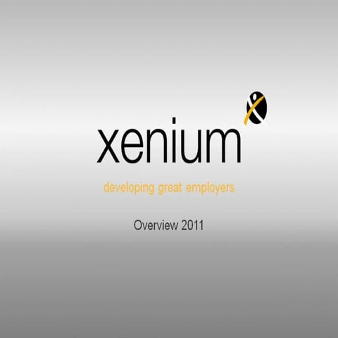 Xenium HR and PEO Service Overview | PPT