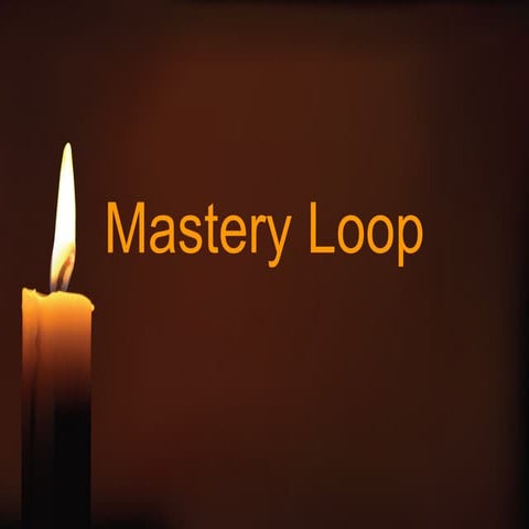Mastery Loop Ppt