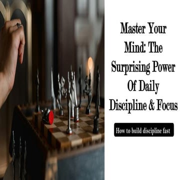 Master Your Mind_ The Surprising Power Of Daily Discipline & Focus.pptx