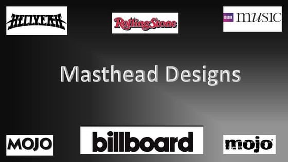 Mast head names | PPT