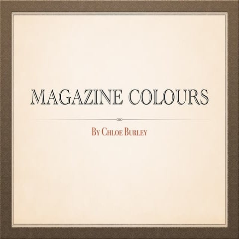Masthead colours pdf | PDF
