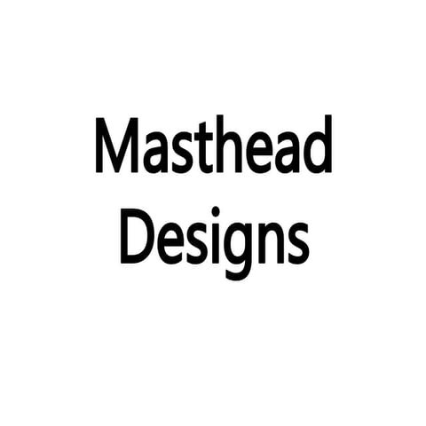 Masthead ideas | PPTX