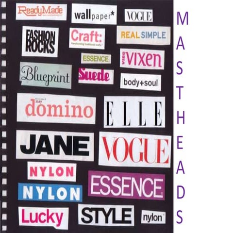 Mastheads analysis | PPT