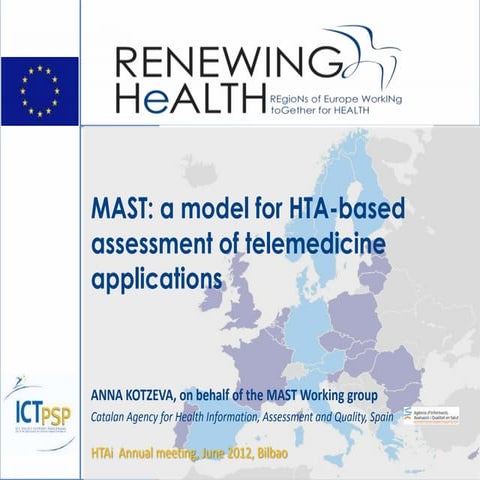 MAST: a model for HTA-based assessment of telemedicine applications | PPTX