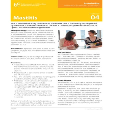 Mastitis | PDF