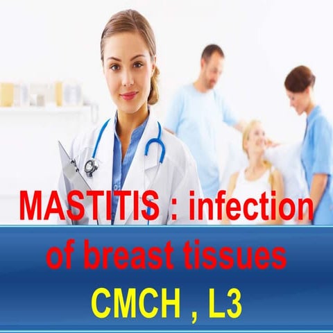 Mastitis BY Norbert at UR- CMHS - CLINICAL MEDICINE | PPT