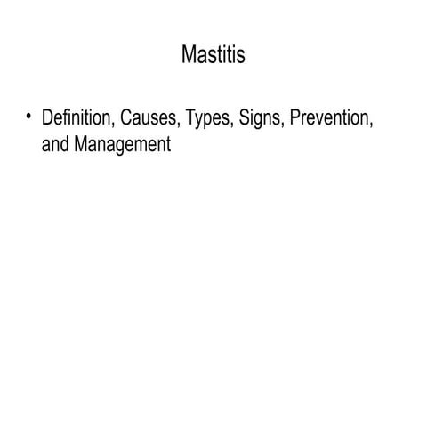 Mastitis_Presentation_Adjusted_28_Slides lecture .pptx