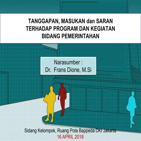Masukan saran sidang kelompok bid pemerintahan | PPTX