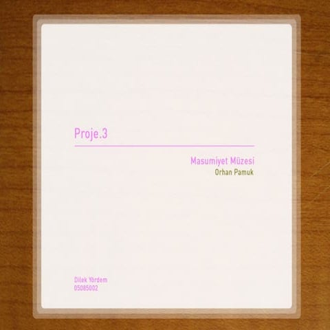 Masumiyet muzesi | PPT