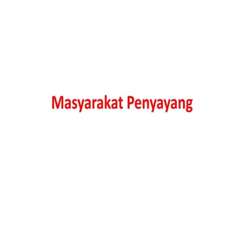ABM - Masyarakat penyayang | PPTX