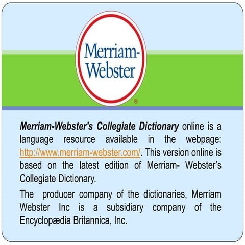 Determining the Meaning of Terminologies using Dictionary,.pptx