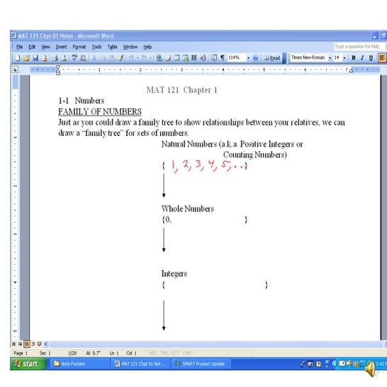 Mat 121 chpt 1 page 1 | PPT