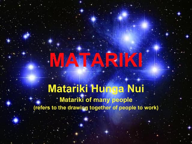 Matariki | PPT