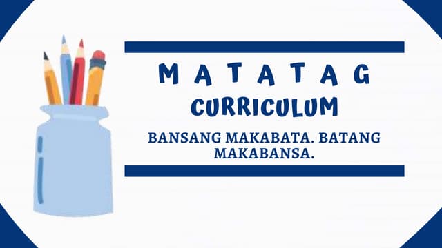 MATATAG Curriculum Framework for Social Studies | PPTX