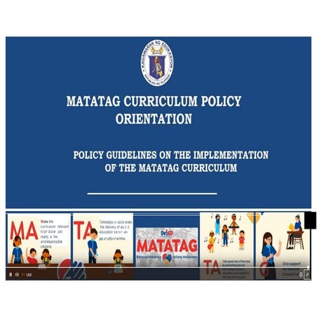 MATATAG Curriculum Framework for Social Studies | PPTX