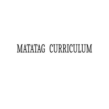 Matatag curriculum overview in social studies.pptx