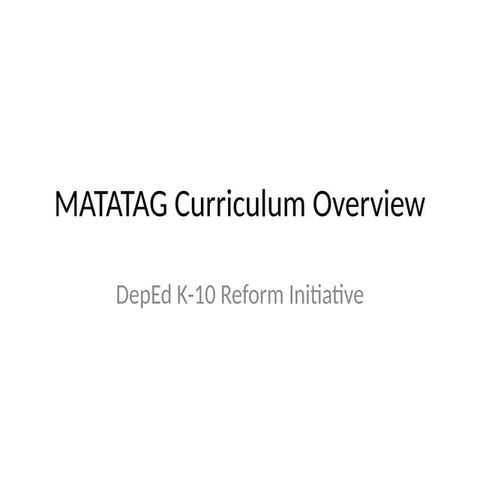Features of MATATAG Curriculum DepEd.pptx
