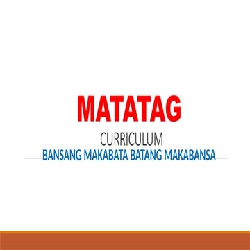 Features of MATATAG Curriculum DepEd.pptx