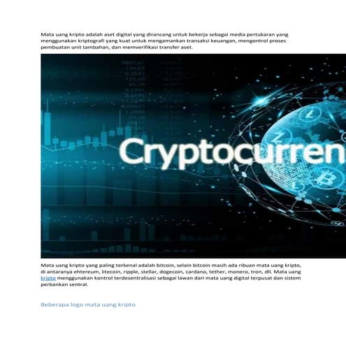 Mata Uang Kripto | PDF