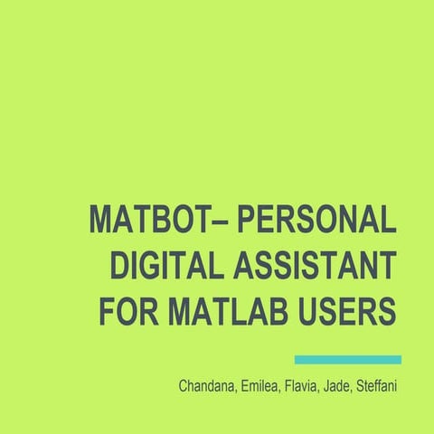 MatBOT | PPTX