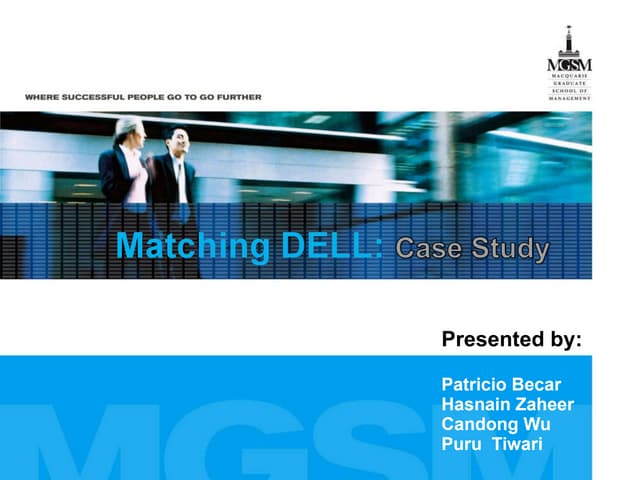 Dell - Strategy Analysis | PDF