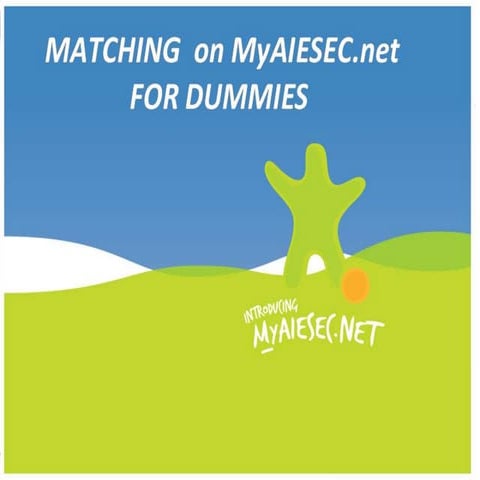 Matching for dummies | PPTX