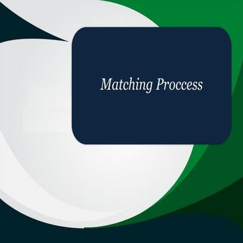 Matching Process | PPT