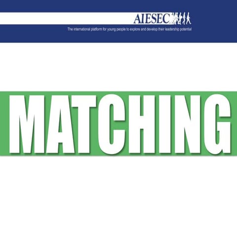 Matching Training | PPTX