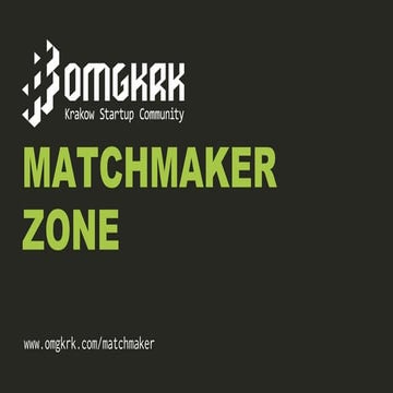 Matchmaker Zone Pitches + Synerise Microsoft presentations | PDF