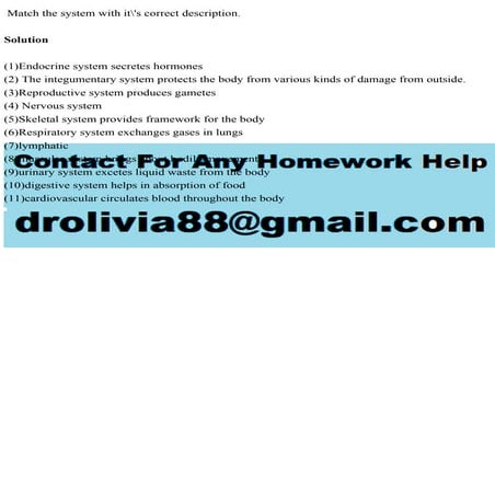 Match the system with its correct description. Solution(1)En.pdf