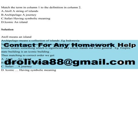 Match the term in column 1 to the definition in column 2.A.Atoll A.pdf