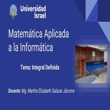 Mate Aplicada Semana 3, método tabular, integral por partes | PPTX