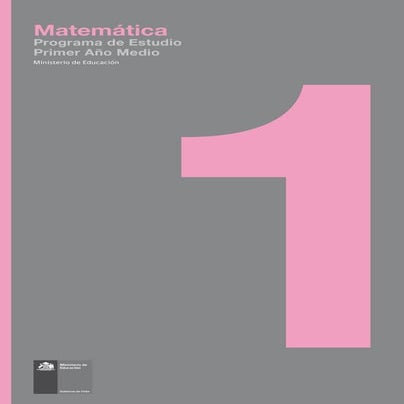 Matematica primer año medio | PDF