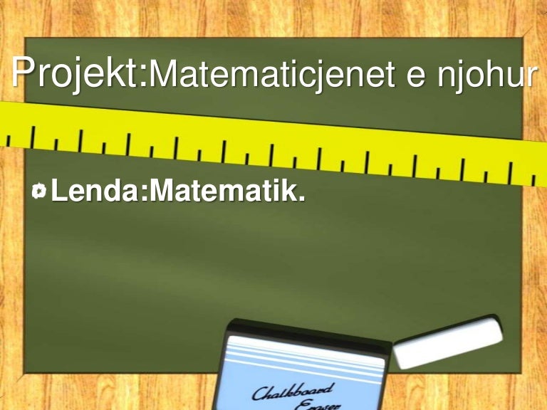 Projekt Matematike