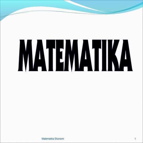 Matematika | PPT