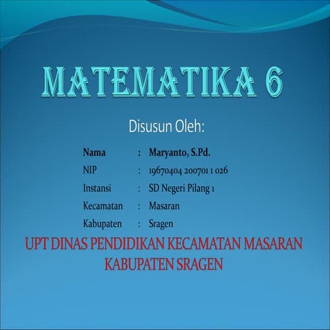 Matematika | PPT