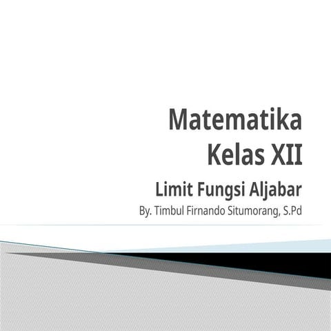 Matematika.pptx Pmbelajaran matematika kelas x | PPTX