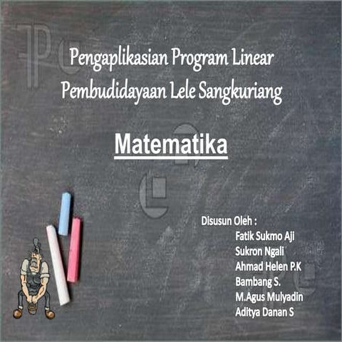 Matematika program linear | PPT