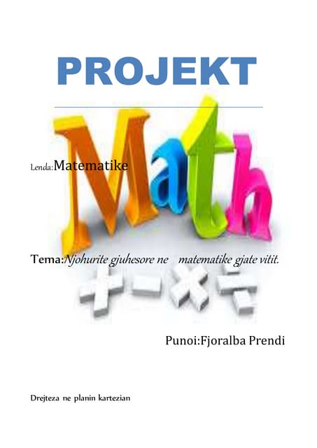 Projekt Matematike | PPTX