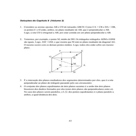 Fórmulas de geometria espacial | DOC