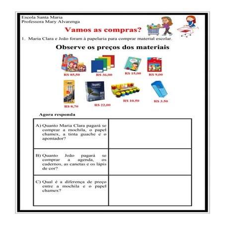 Vamos as compras? | PDF