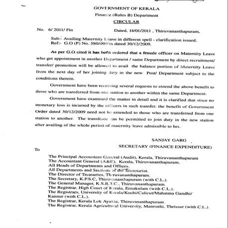 Matenity leave | PDF