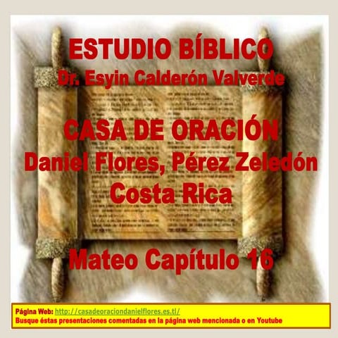 Mateo 16: Levadura de Fariseos, Pedro declara que Jesús es Cristo ...