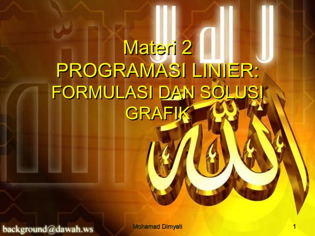 PERTEMUAN 3 LINIER PROGRAMING METODE GRAFIK.pptx