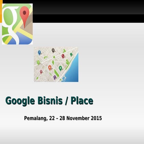 Cara Daftar Google Map | PDF