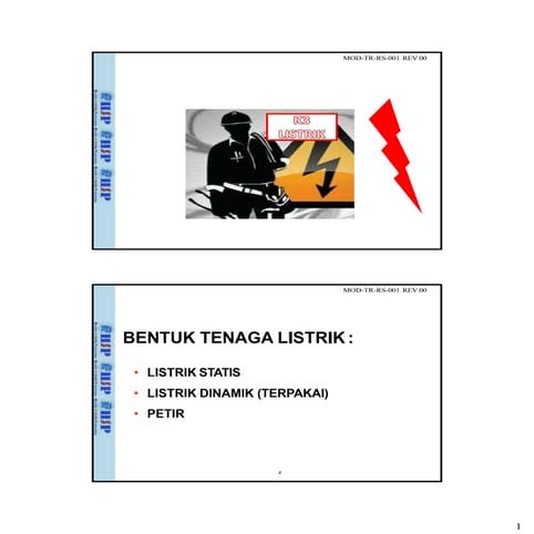 Materi k3a-listrik | PDF