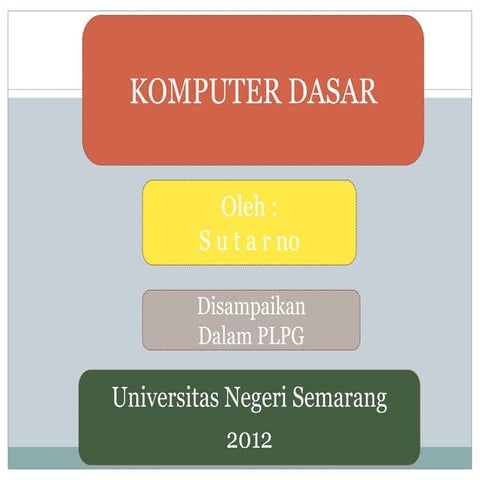 materi pembelajaran komputer dasar-1.ppt | Free Download