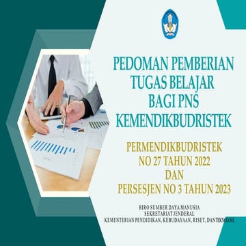 MATERI-PEDOMAN-PEMBERIAN-TUGAS BELAJAR PNS | PDF