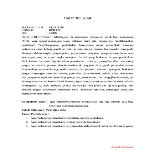 Materi Statistik2 Pdf