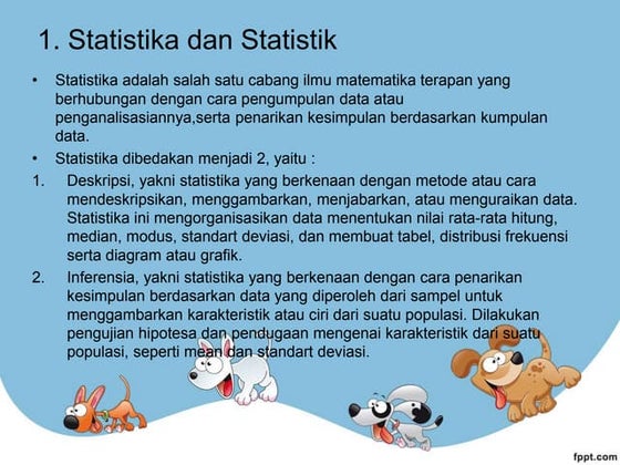 STD BAB 6 STATISTIKA kelas x kurikulum merdeka | PPTX